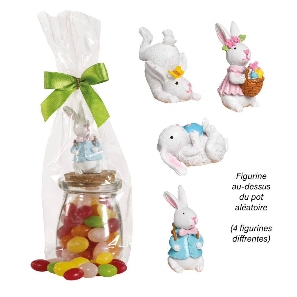 Pot lapin - bonbon moelleux - Confiserie Adam